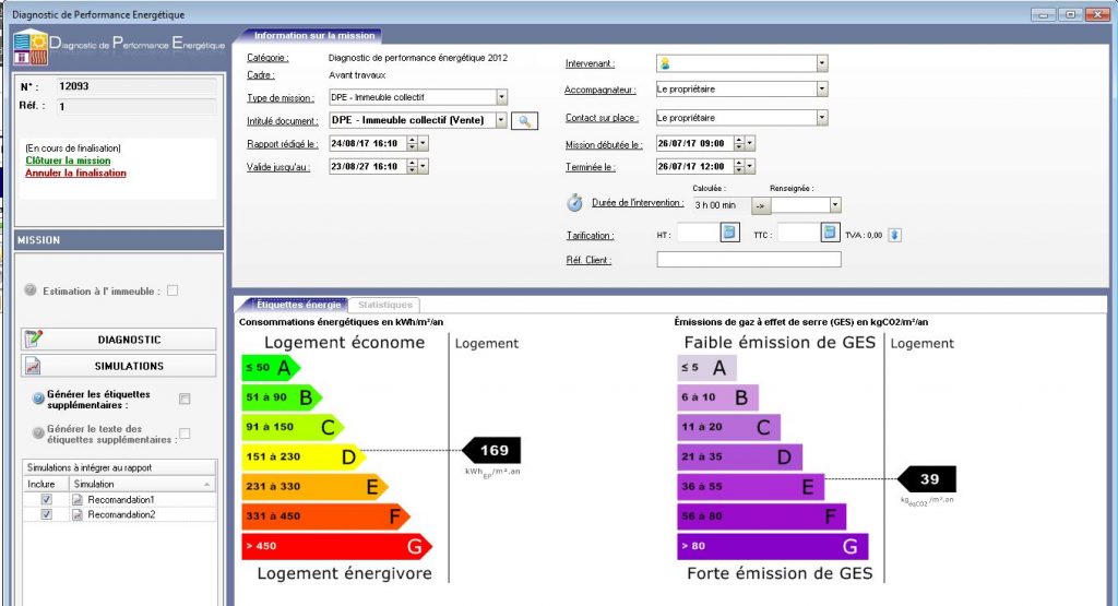 Logiciel DPE certifié - Analysimmo